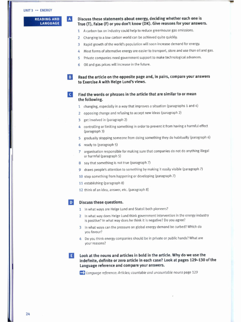 Unit 3 Energy | PDF