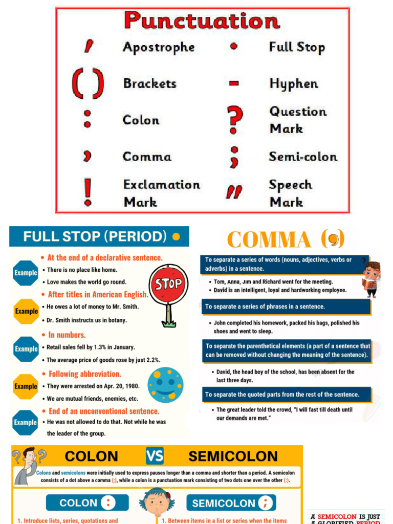 Punctuation | PDF
