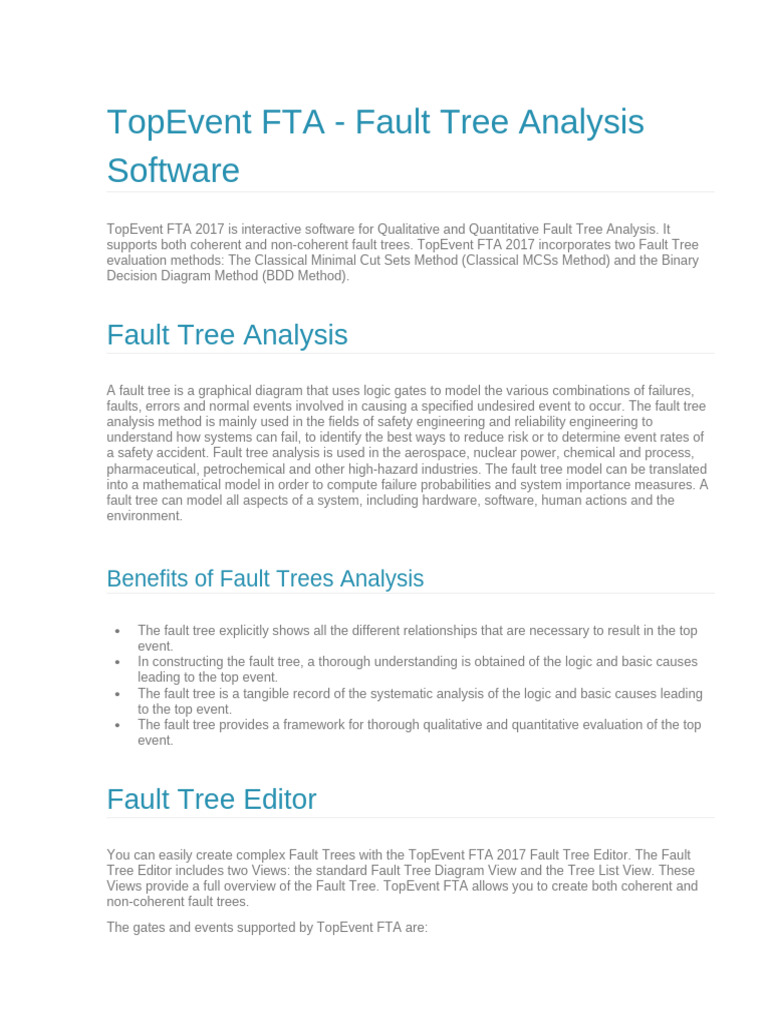 Reliotech Software Description | PDF