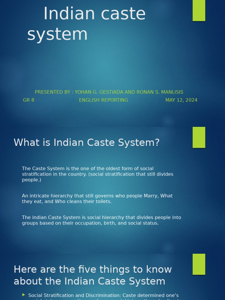 Understanding the Indian Caste System | PDF | Caste