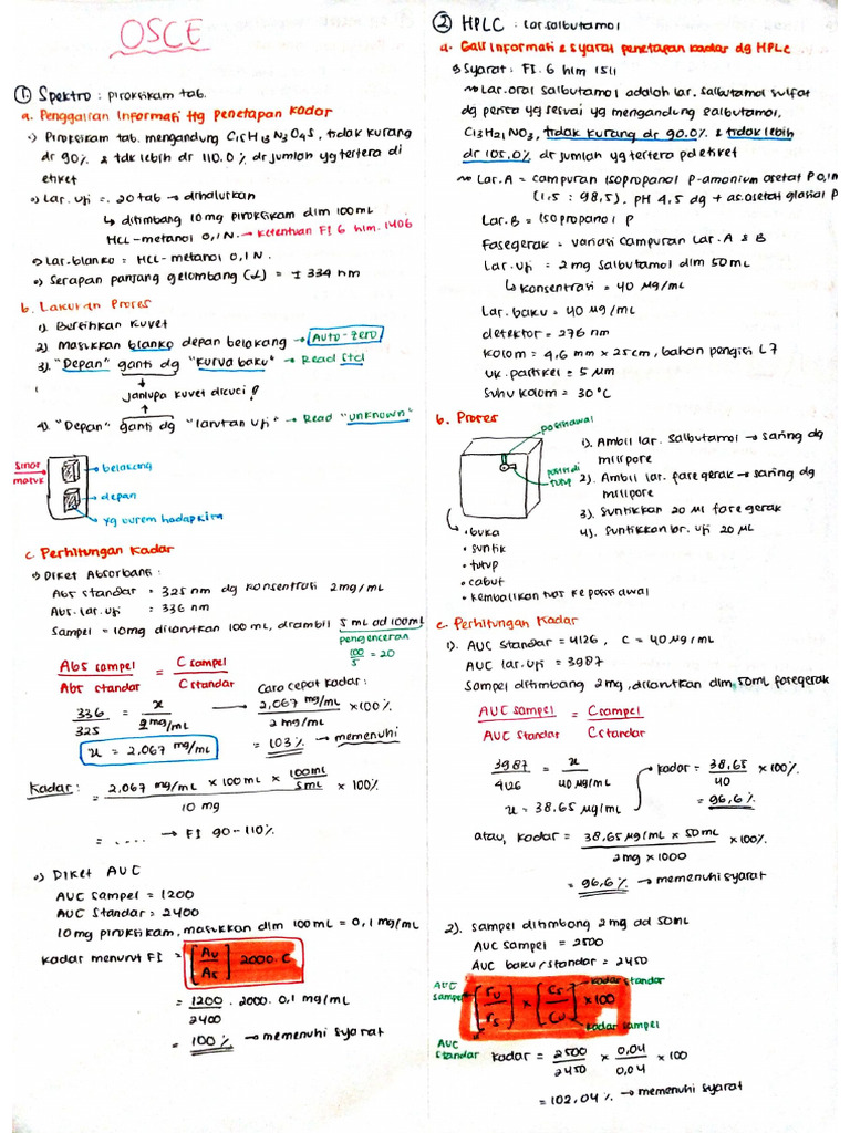 Catetan Osce Ranti 2 | PDF