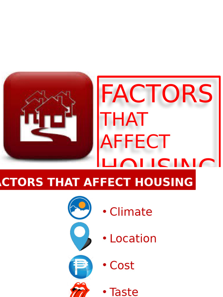 factors affecting housing | PDF