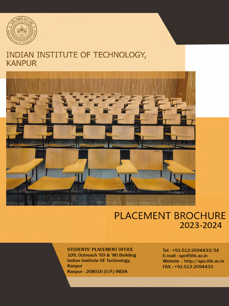 IITK Recruitment Brochure 2023-24 | PDF
