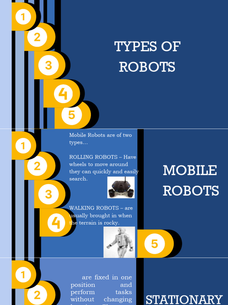 Types of Robots | PDF | Robot | Robotics