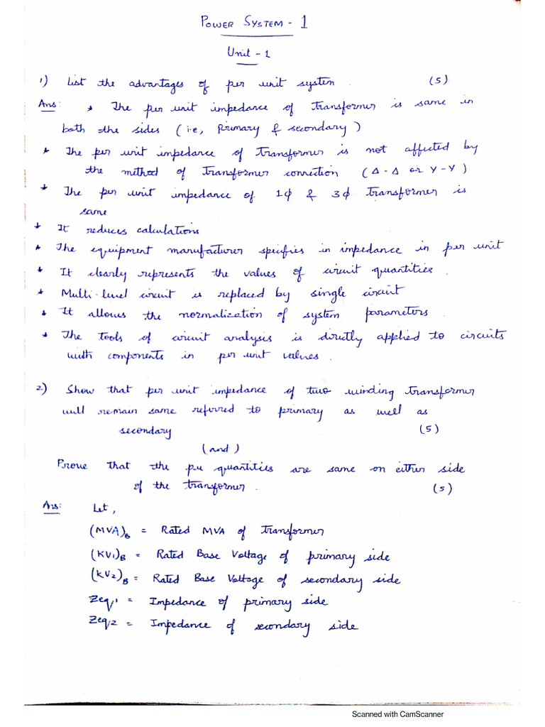 Ps Unit 1 Pdf