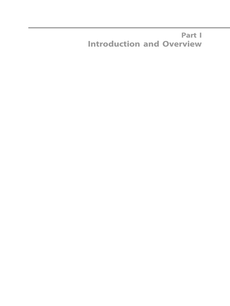 Introduction and Overview | PDF