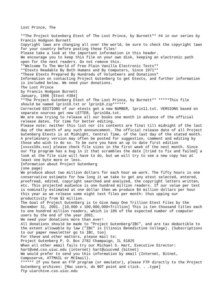 The Lost Prince-3 | PDF