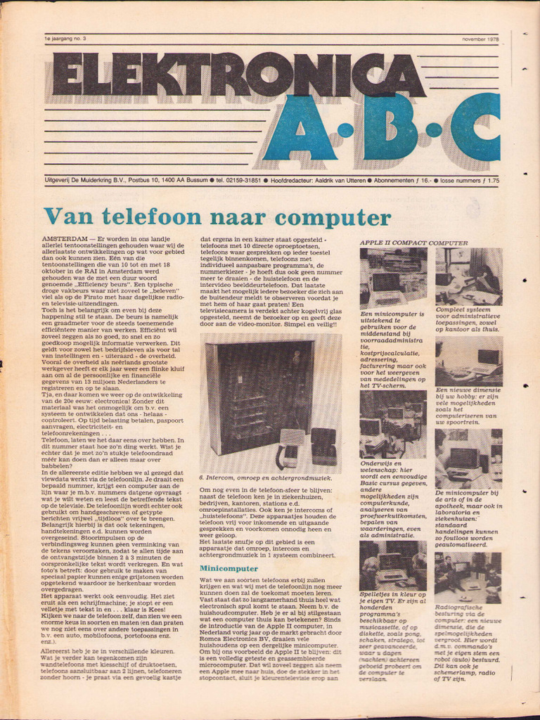 Elektronica ABC 1978-11 | PDF