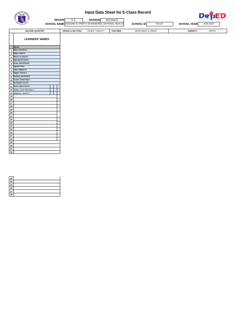 Beauty 1ST Grading | PDF