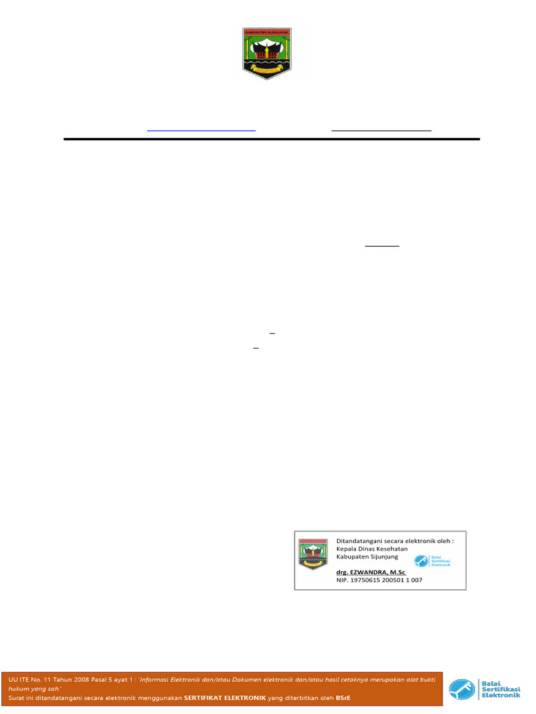 Undangan Pertemuan SDIDTK | PDF