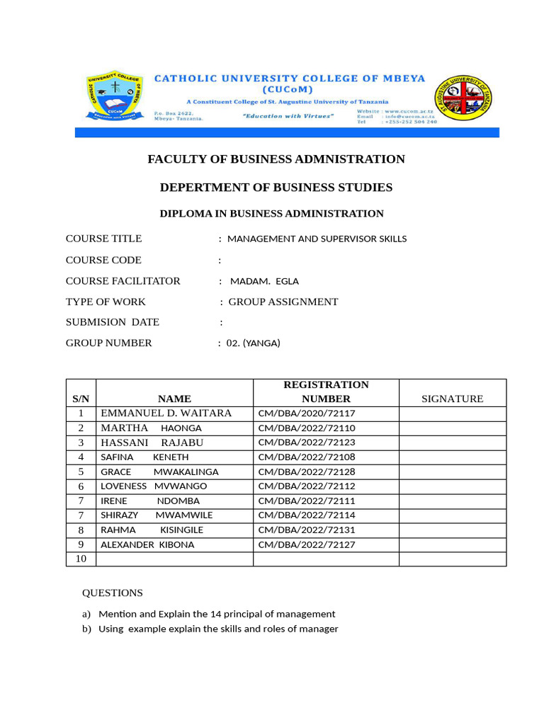 Group Assignment No 03 | PDF