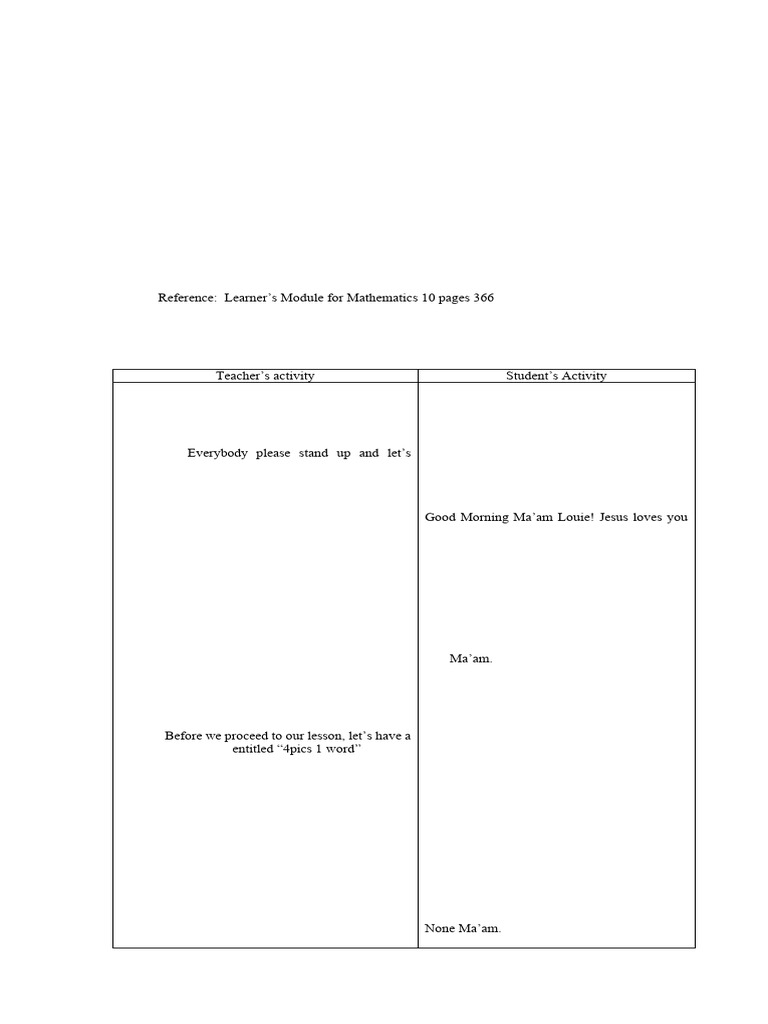 Grade 10 Math: Quartiles Lesson | PDF | Quartile | Lesson Plan
