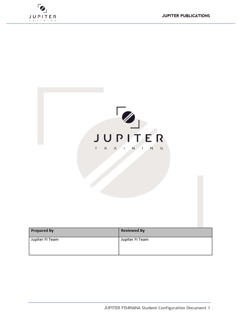 Sap Fi S4hana Configuration Pdf