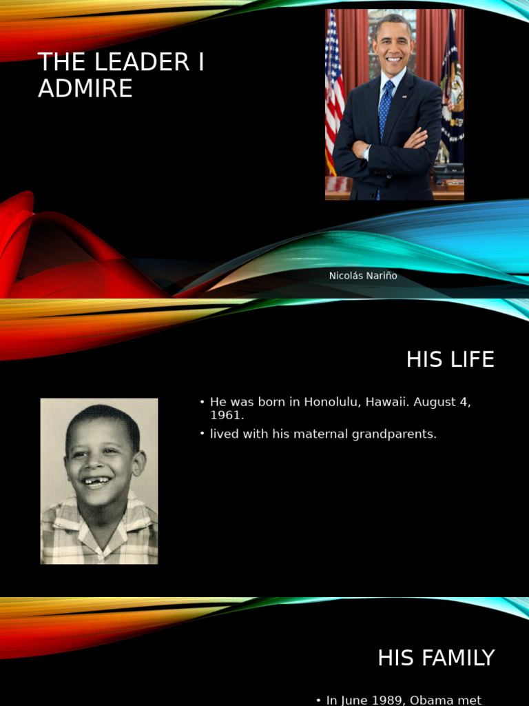 The Leader I Admire | PDF | Social Science