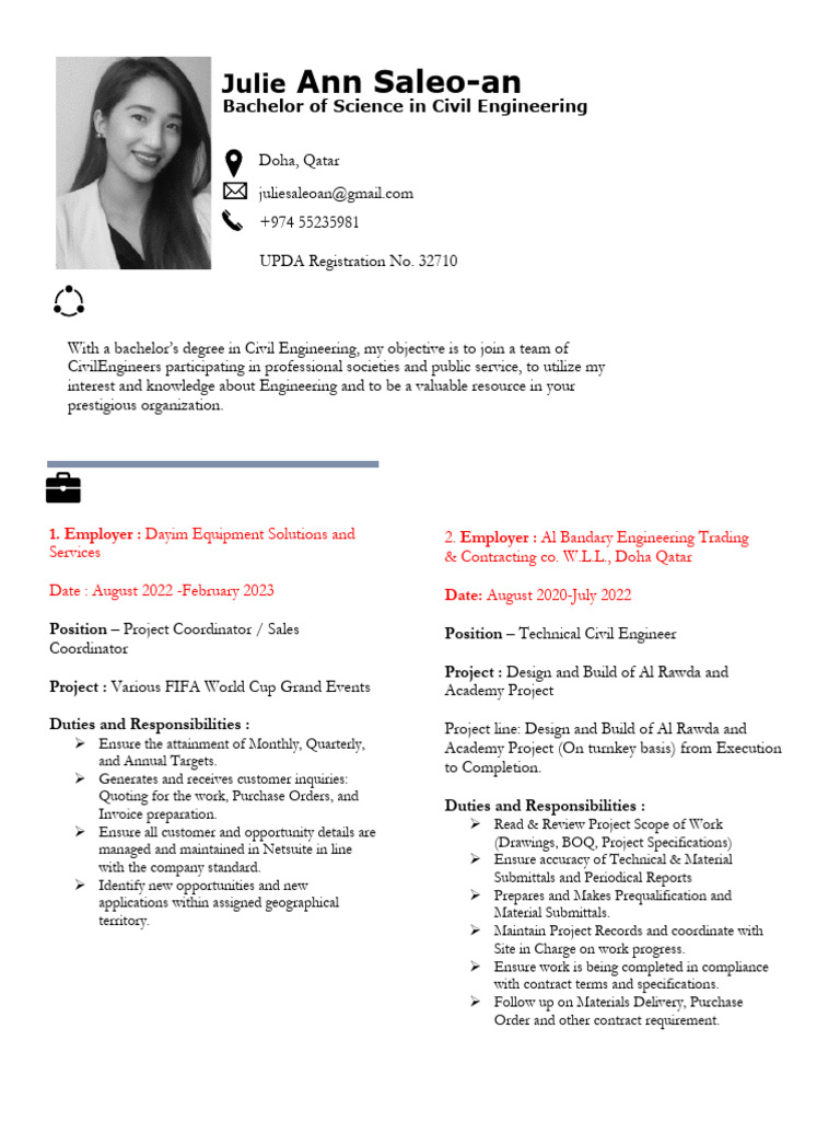 Resume Julie Ann Saleo-An | PDF