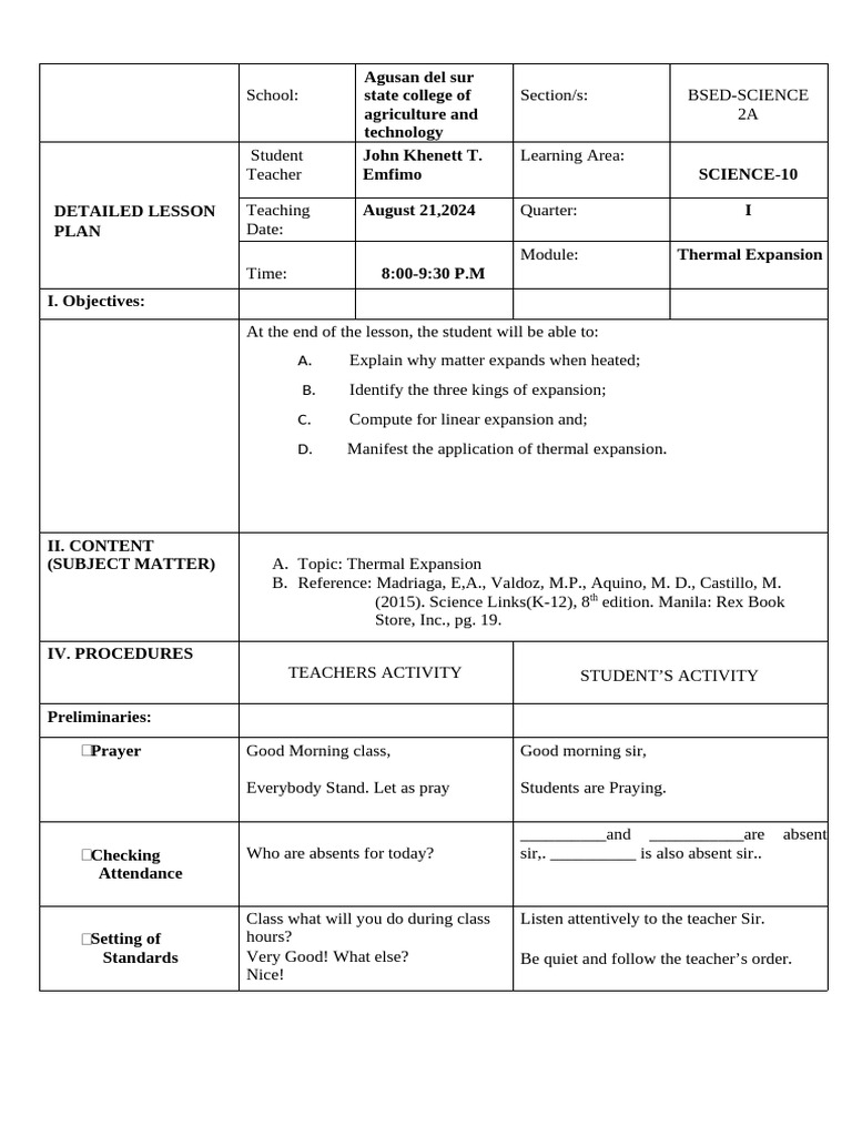 Lesson Plan Macoto | PDF