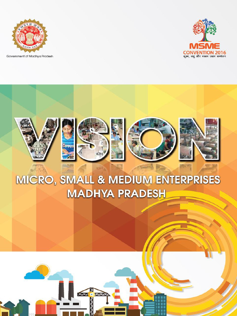 MSME Vision Document Eng - Madhya Pradesh | PDF