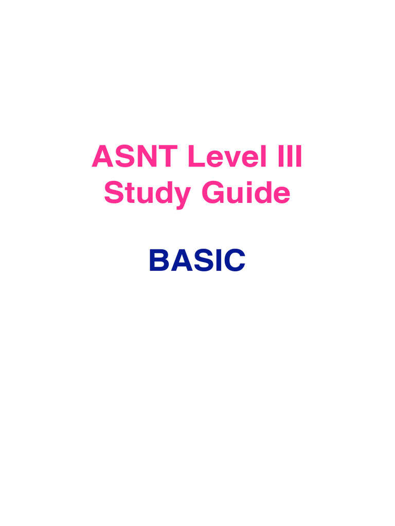.Archivetemp5. ASNT Level III Study Guide-Basic Revision (Third Edition ...