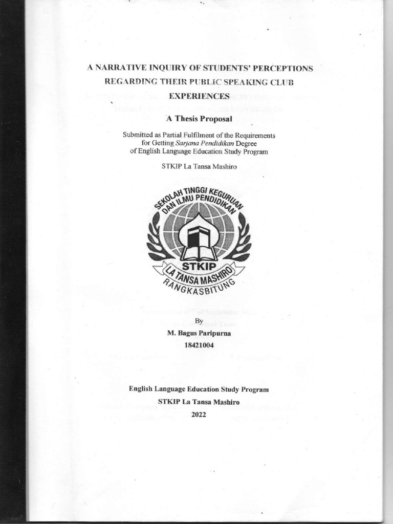 Catatan Sidang Proposal | PDF