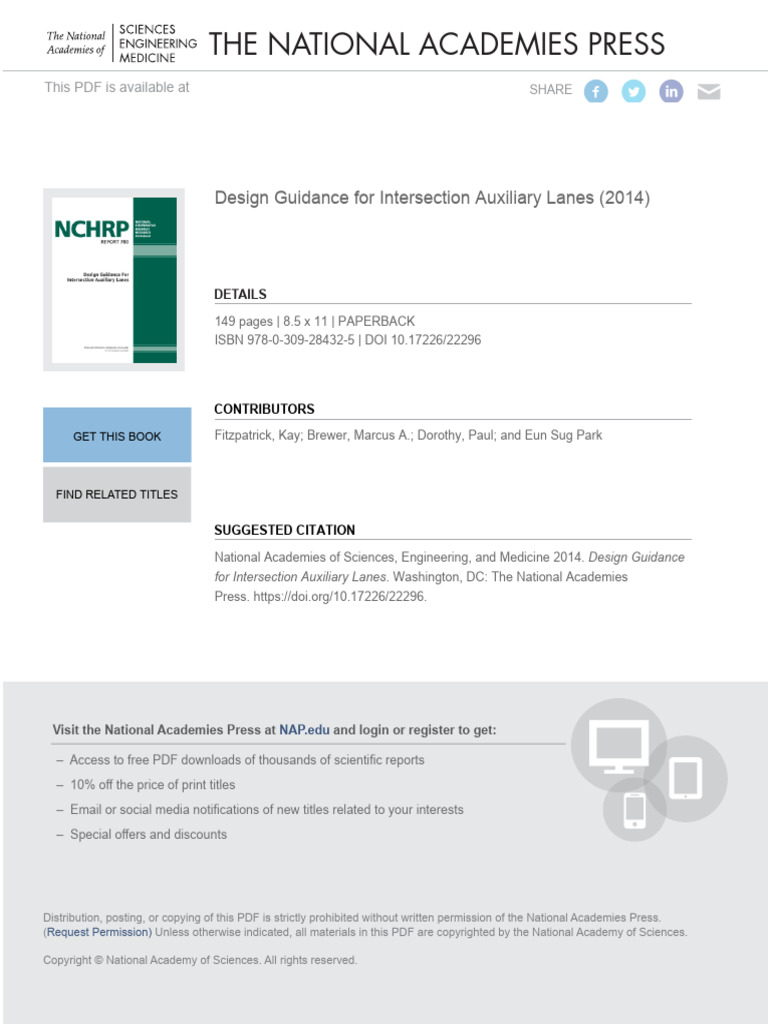 NCHRP Only Auxiliary Lanes (Haroon) | PDF