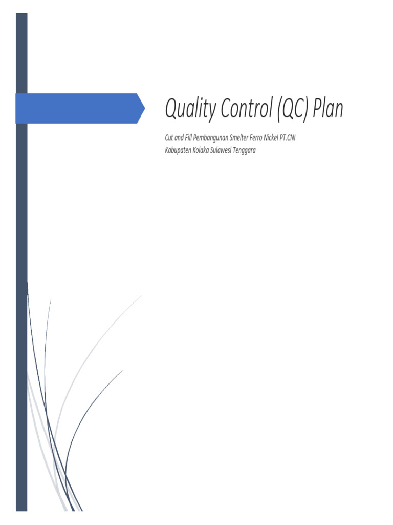 QC Plan | PDF