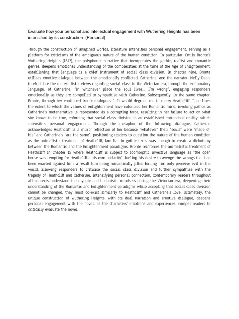 Wuthering Heights | PDF