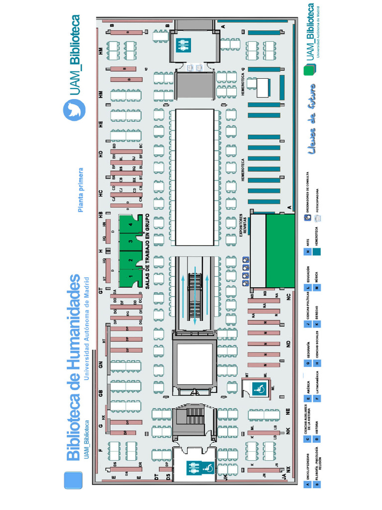 Plano Planta 1 Biblio Uam | PDF Plano Planta 1 Biblio Uam | PDF