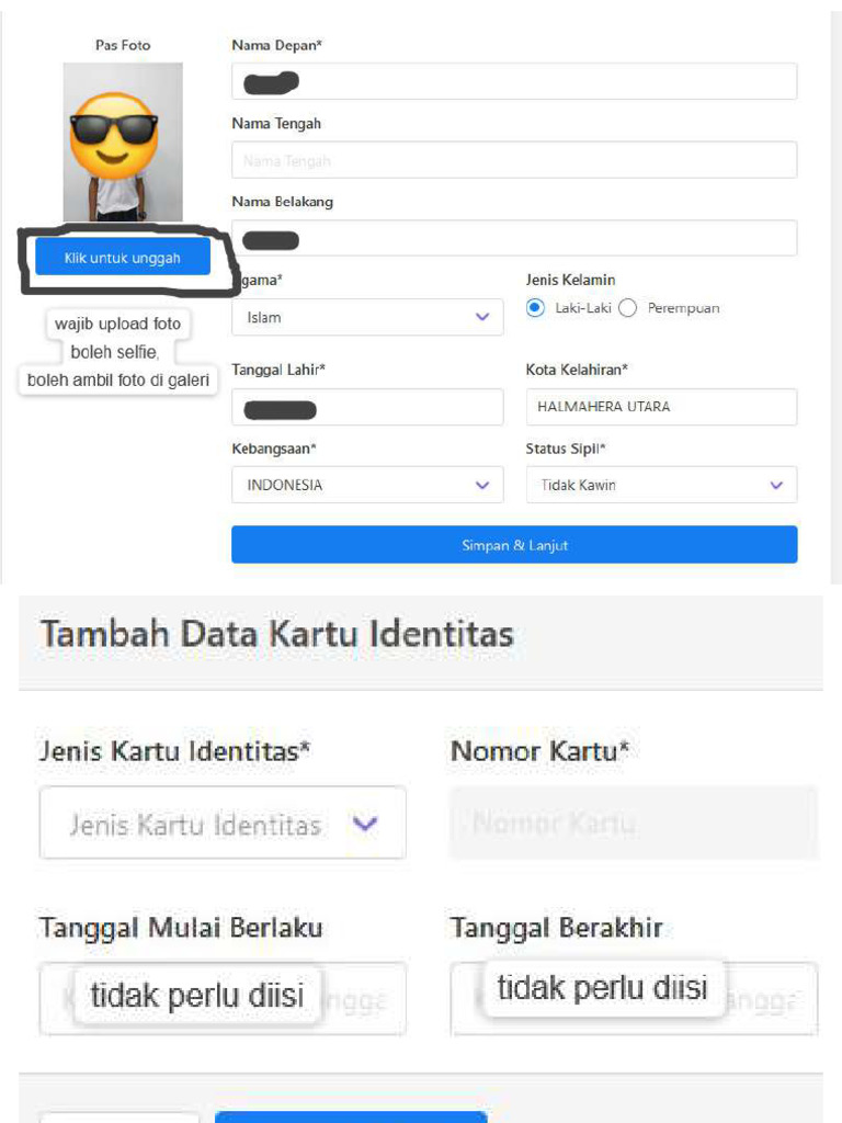 Cara Mengisi Link 2 | PDF