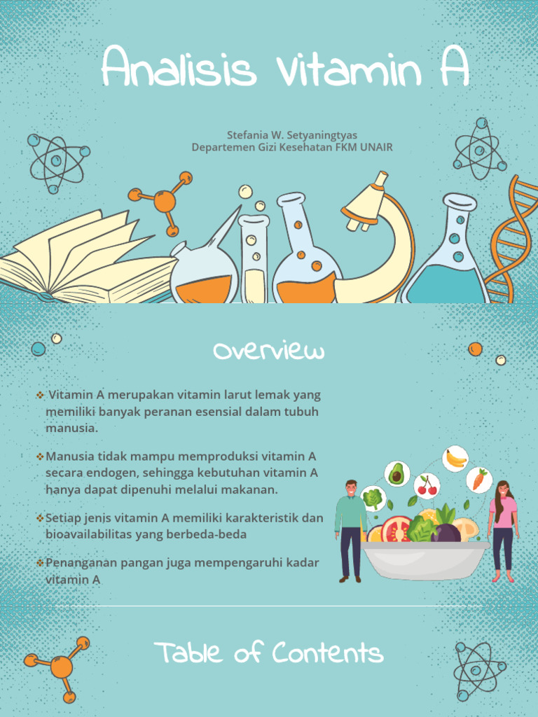 Analisis Vitamin A | PDF