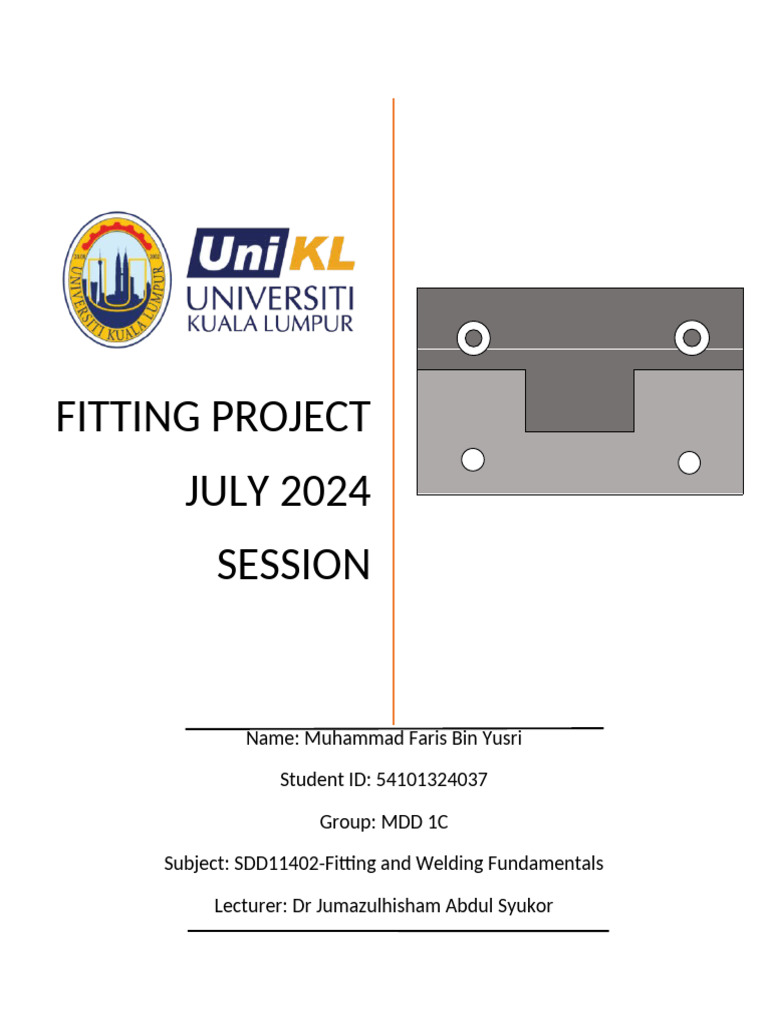 Fitting Project JULY 2024 Session | PDF