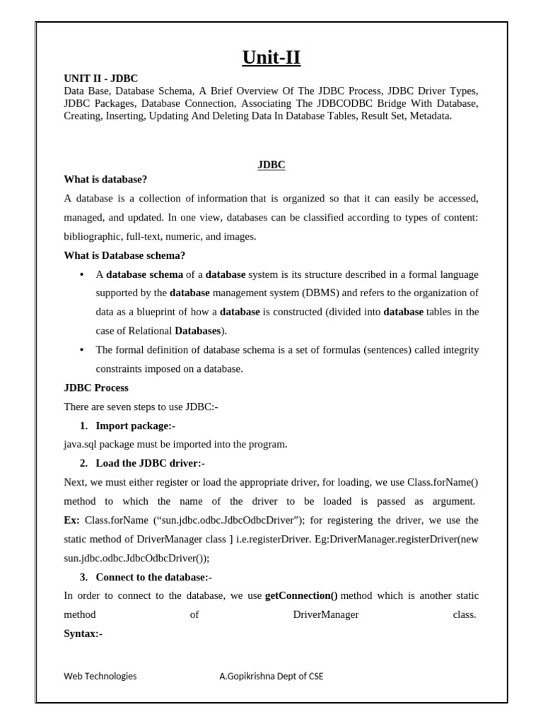 Web Technology | PDF