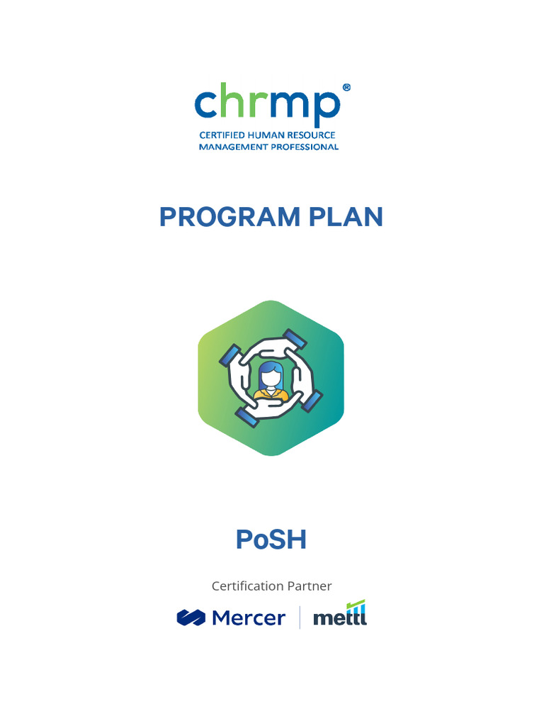 CHRMP PoSH | PDF