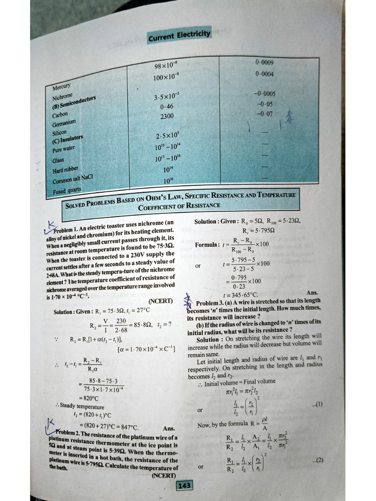 Ohm's Law Questions | PDF