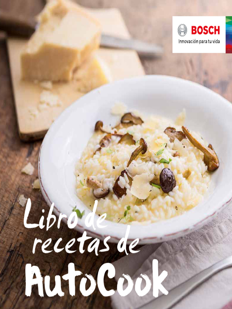 MCDOC02995708 Recetario AutoCook Bosch | PDF