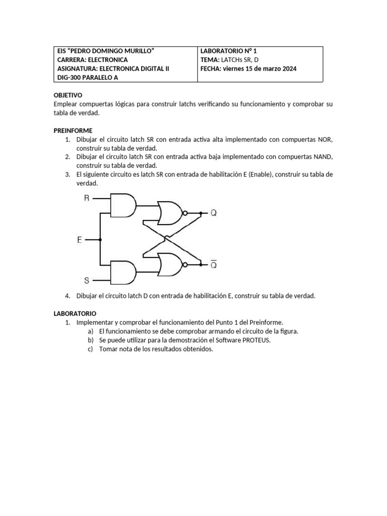 Guia de lab No. 1 dig | PDF