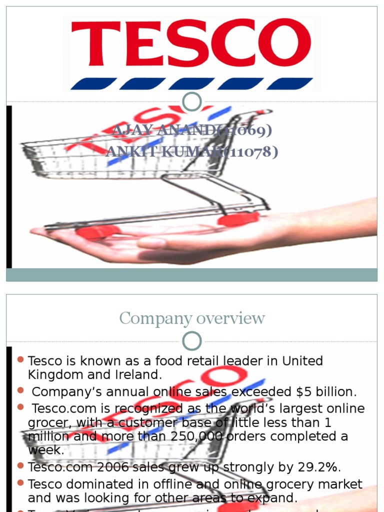 Tesco Case Study | PDF | Tesco | Grocery Store