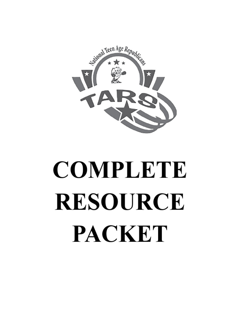 National TARS Complete Resource Packet 2023 | PDF