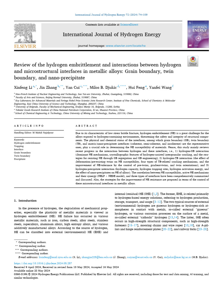 Review of HE Model | PDF