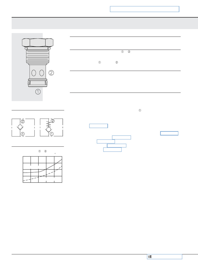 CV12-20 Check Valve: Directional Valves | PDF