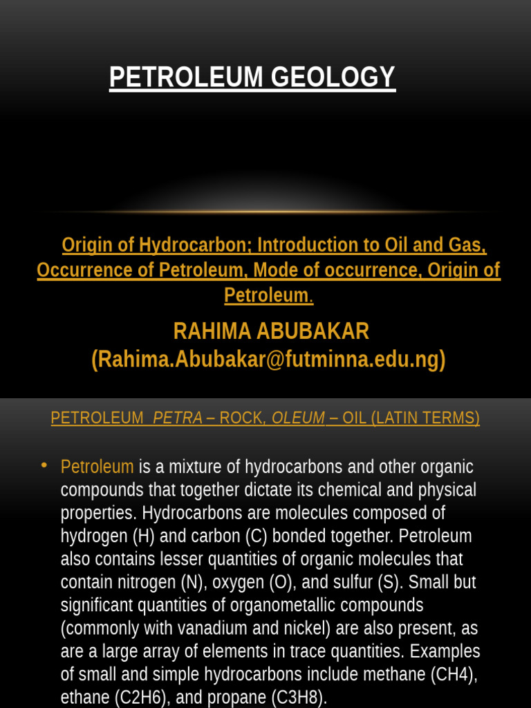 Petroleum Geology | PDF | Petroleum | Social Science