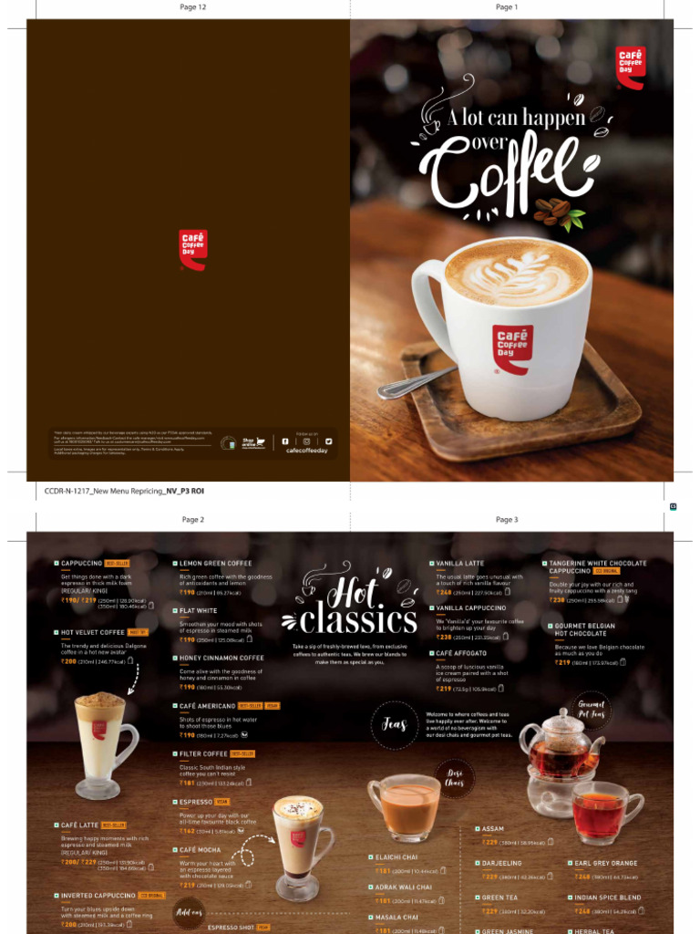 CCD Updated Menu | PDF