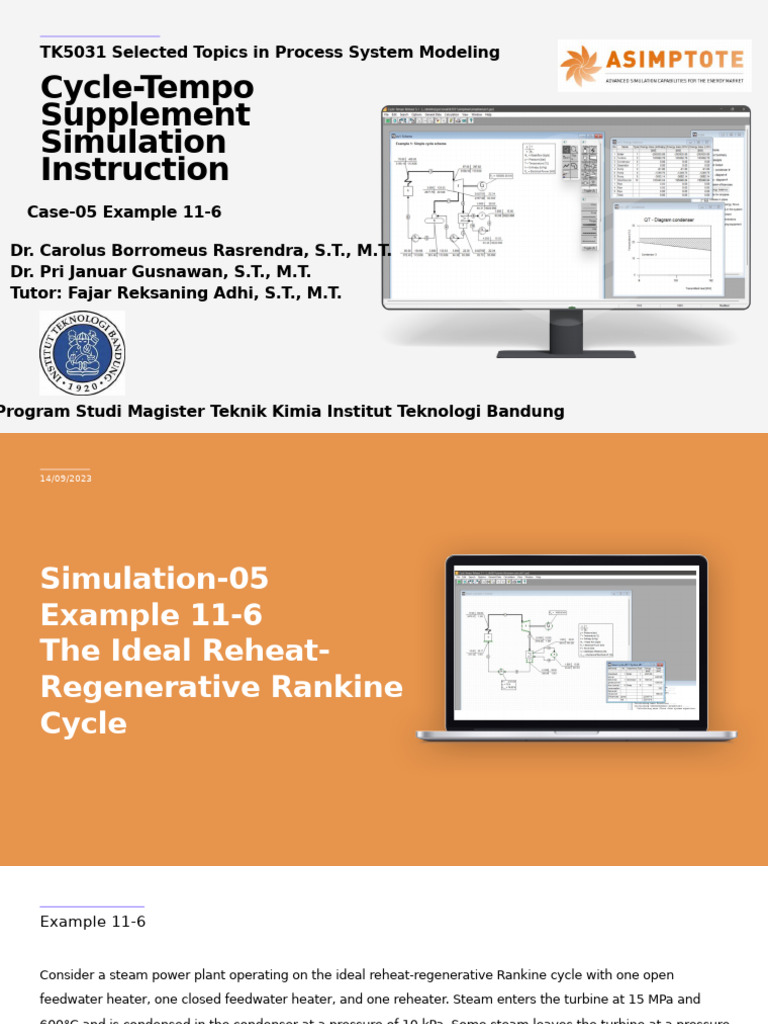 Cycle-Tempo-Modul4 Rev1 | PDF