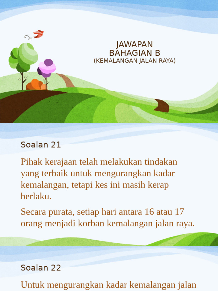 Petikan Kemalangan Jalan Raya | PDF