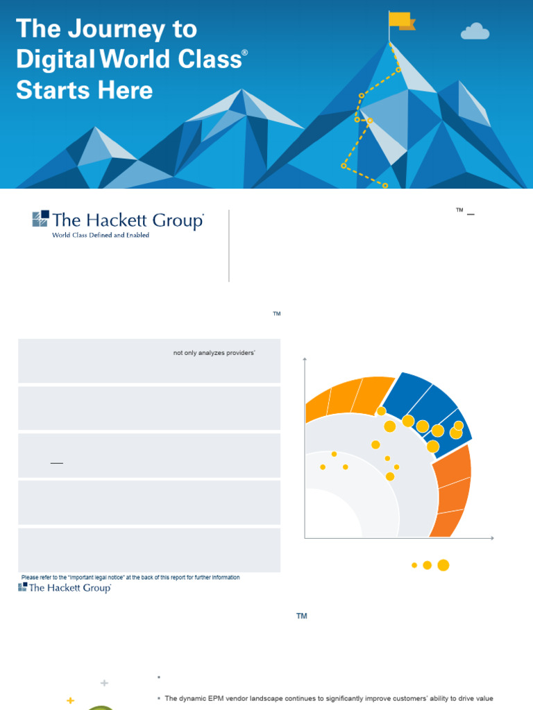 The Hackett Digital World Class Matrix EPM Software Provider ... The Hackett Digital World Class Matrix EPM Software Provider ...