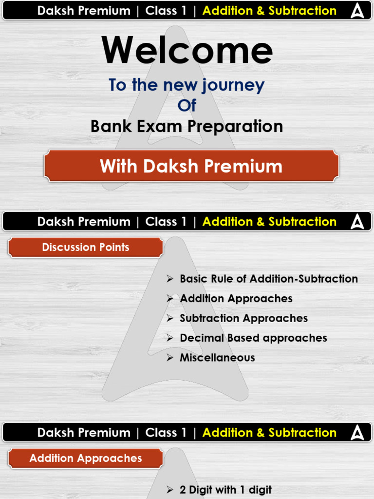 Welcome | PDF