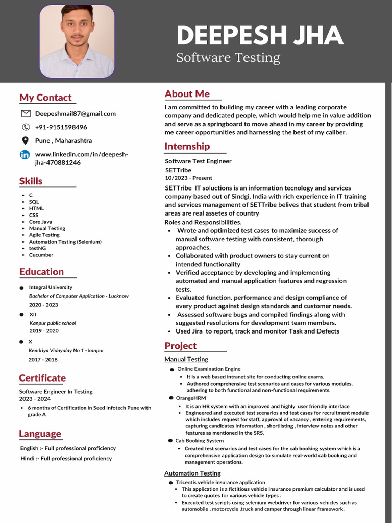 Deepesh Resume | PDF