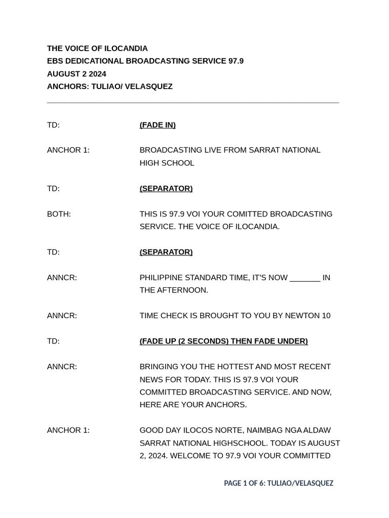 Radio Broad | PDF