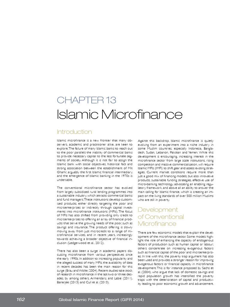 Islamic Microfinance | PDF