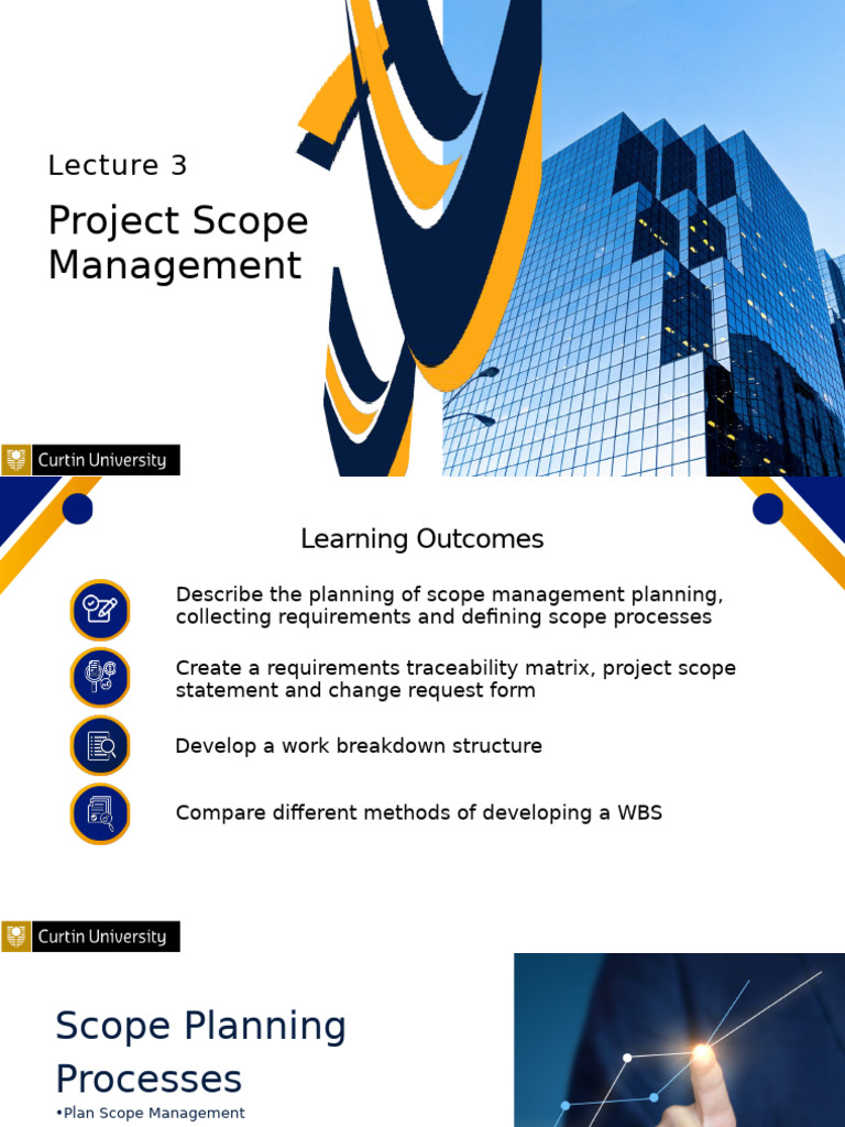 Lecture 03 - 1project Scope Management | PDF