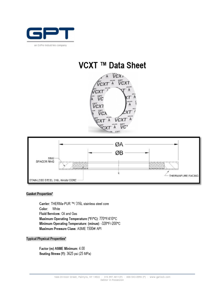 VCXT Data Sheet 1.1 1.31.18 | PDF